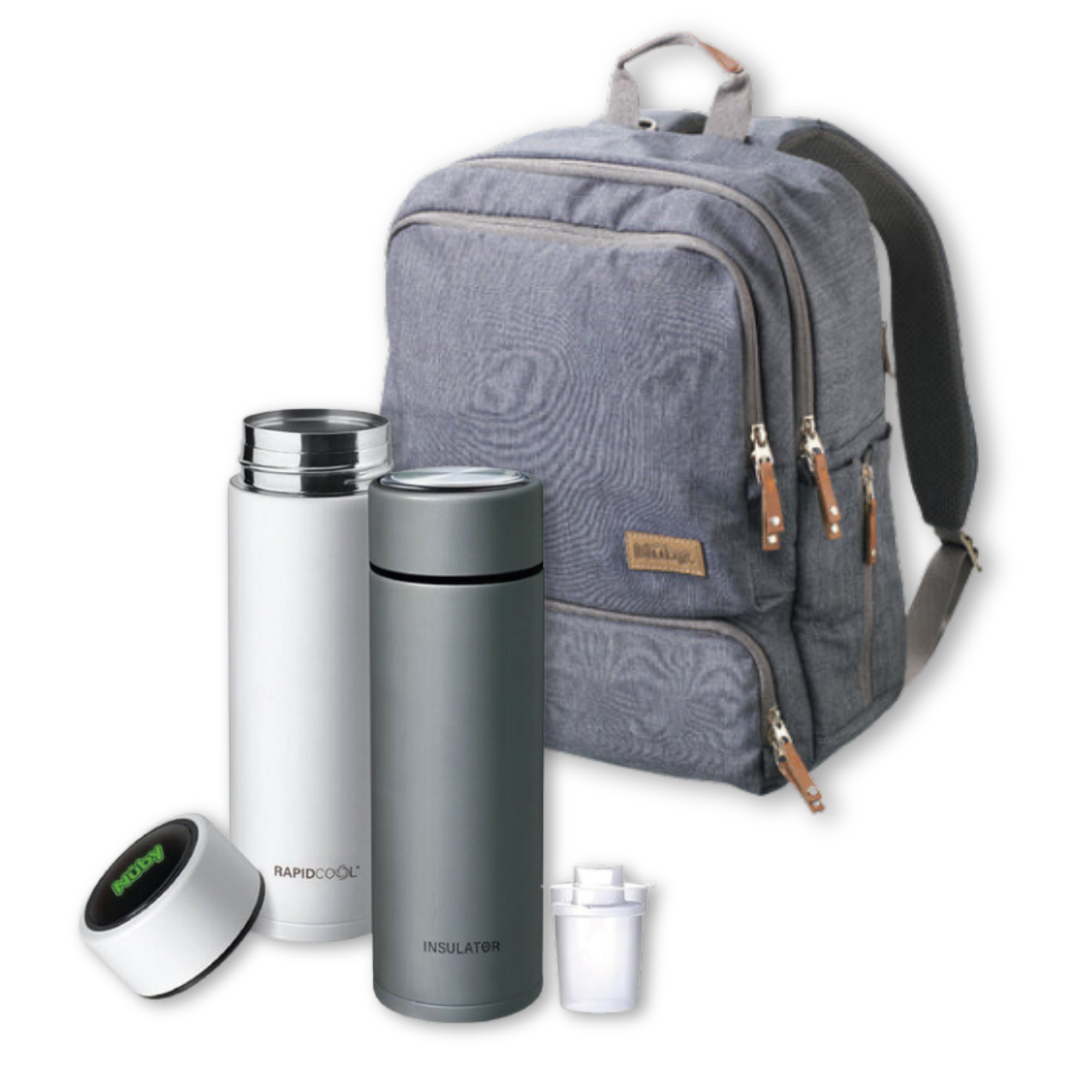 RapidCool™ Twin Pack and Baby Changing Backpack Bundle – Nuby UK