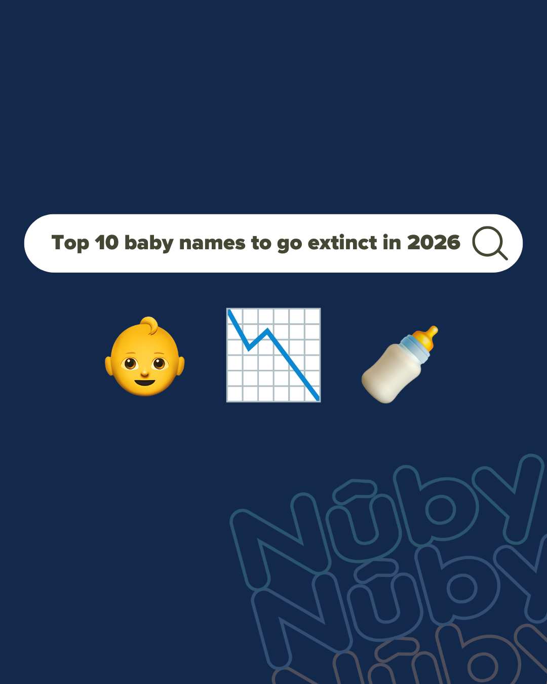 Top 10 baby names set to go extinct in 2026 revealed – Nuby UK