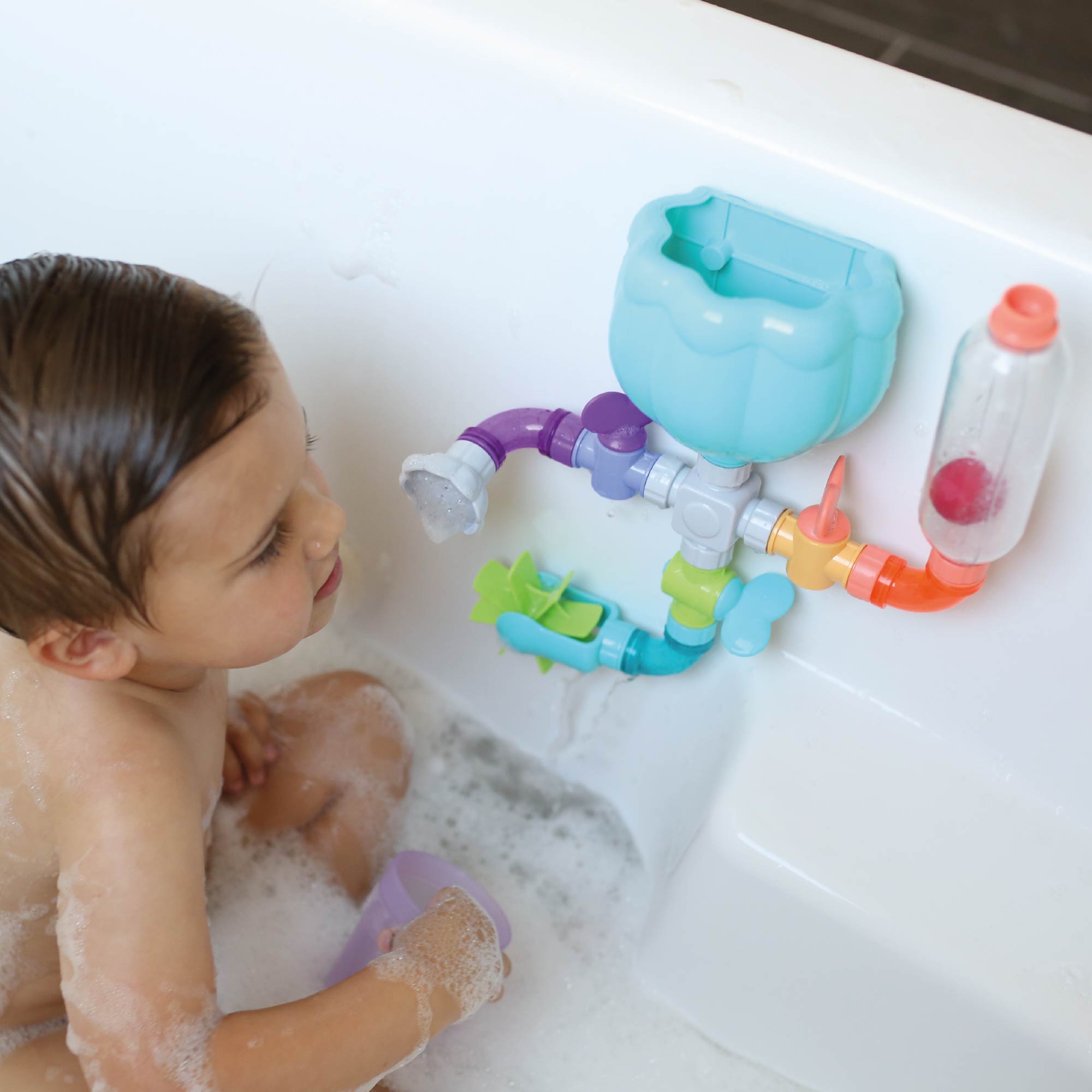 Wacky Pipes Bath Toy | Kids Bath Time | Nuby UK